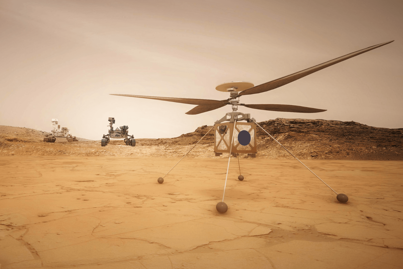 Ingenuity Takes Flight - Modern Sciences