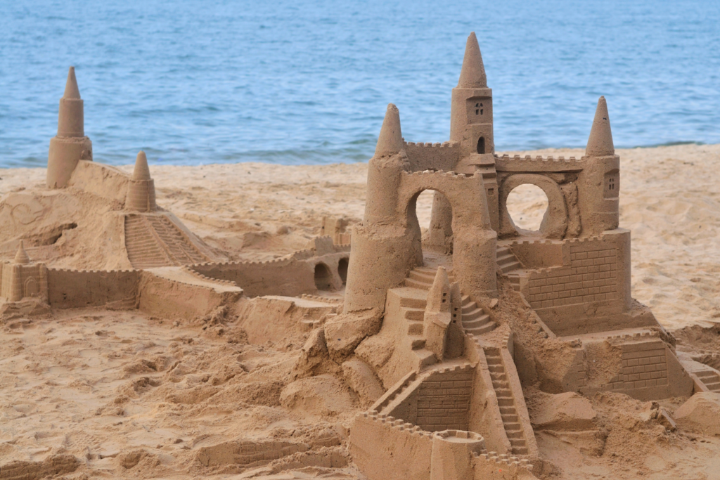 Sandcastle engineering – a geotechnical engineer explains how water ...