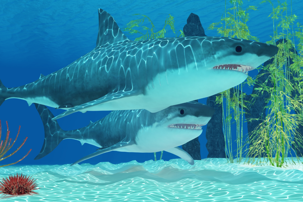 Ancient megalodon super-predators could swallow a great white shark ...